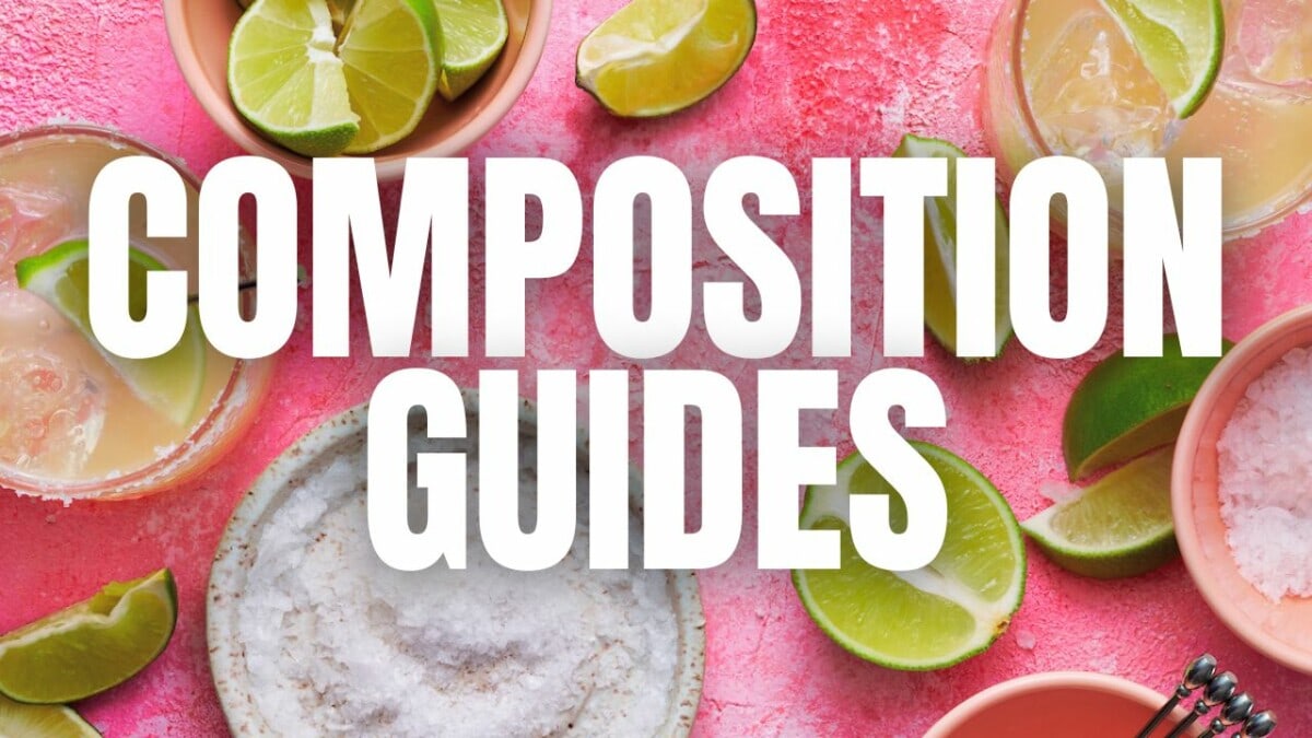 Composition Guides for Food Photography